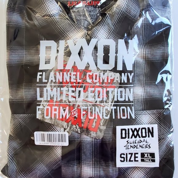DIXXON | Shirts | Dixxon X Suicidal Tendencies 4yr Collab Flannel Shirt ...